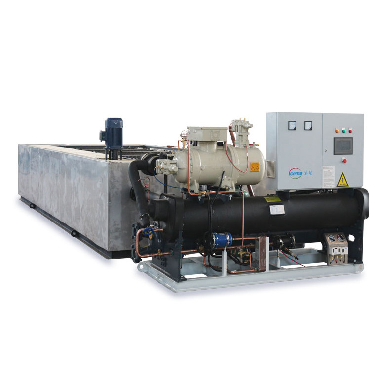 10t Brine Refrigeration Block Ice Machine