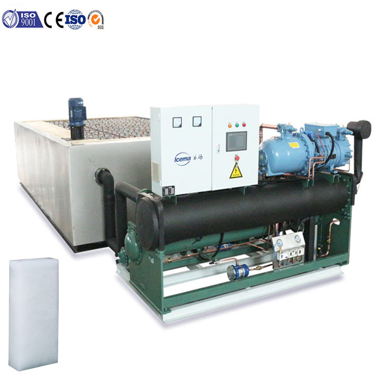 15 Tons Industrial Big Ice Block Making Machine 19.75KW