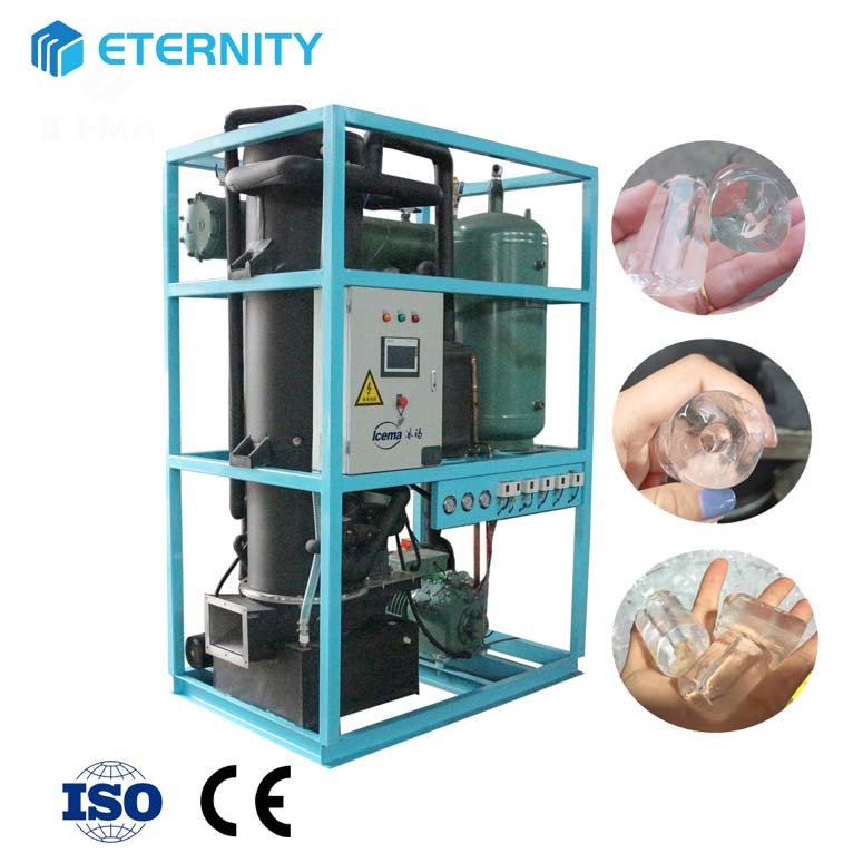 15 Tons/24H Commercial Tube Ice Making Machine Stainless Steel